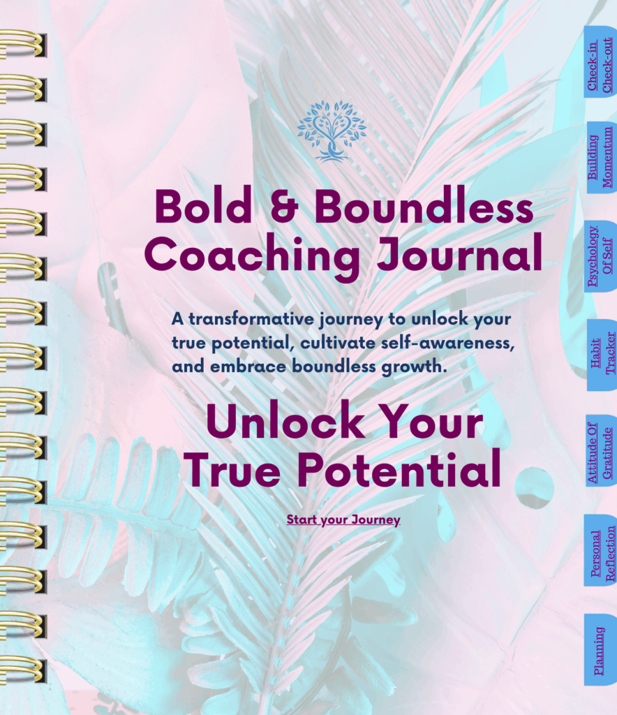 The Bold & Boundless Coaching Journal - Unboxed Imagination